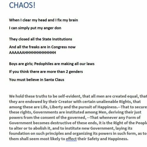 Stream CHAOS! by Ken David Productions | Listen online for free on ...