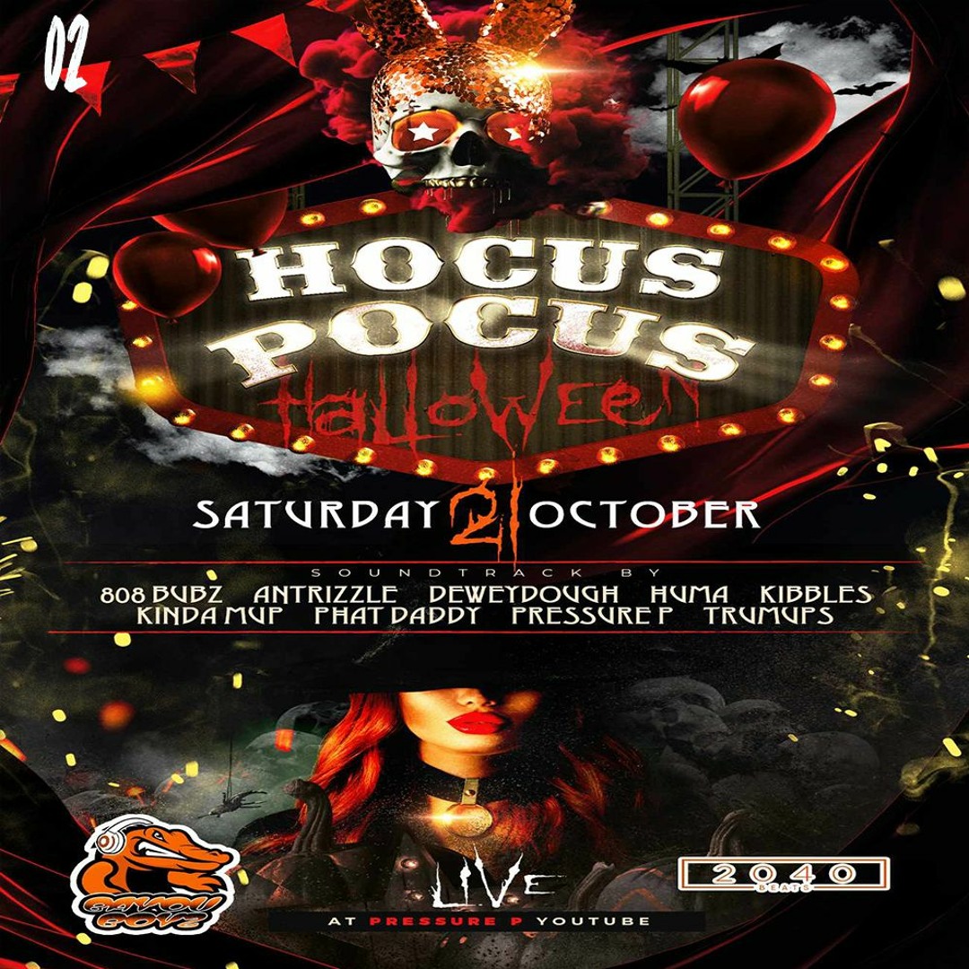 Stream 02 Kibble X Pressure P X DeweyDough Hocus Pocus by TruMup$ | Listen online for free on ...