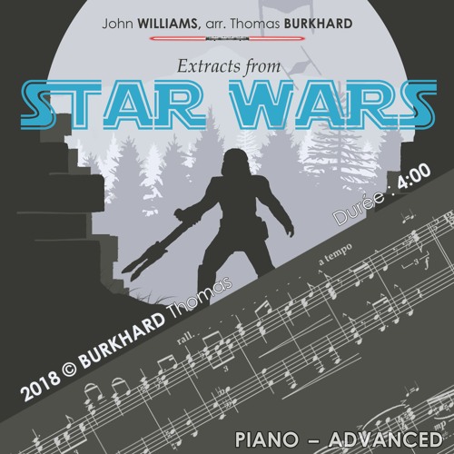 Stream Extracts from "Star Wars" (arr. for Piano) by Thomas Burkhard ...