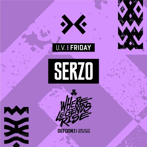 Serzo @ UV Stage, Defqon.1, Netherlands 2025-06-28