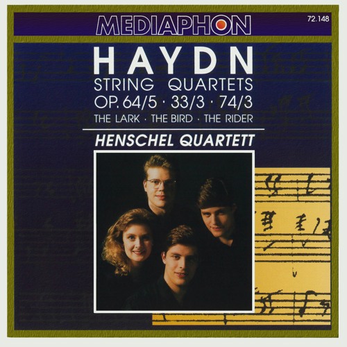 Stream Henschel Quartet | Listen to Haydn: String Quartets - The Lark, The Bird & The Rider ...