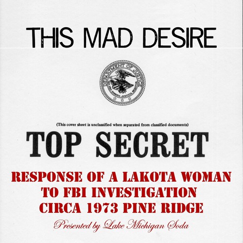 Stream Response Of A Lakota Woman To FBI Investigation Circa 1973 Pine ...