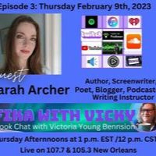 Stream episode Fika With Vicky Welcomes Guest Sarah Archer February 9th ...