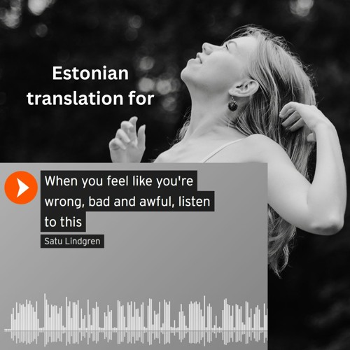Stream Kui sa tunned end valena, halvasti ja kohutavalt, kuula seda by ...