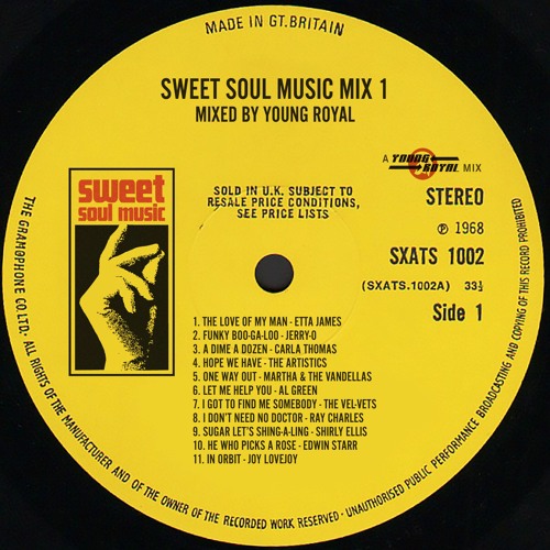 Stream Sweet Soul Music Mix 1 by Young Royal | Listen online for free ...