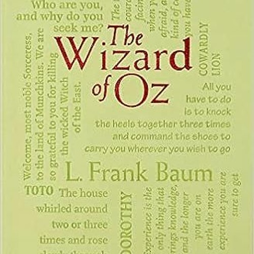 Stream The Wizard of Oz (Word Cloud Classics) by Uvkkwle933 | Listen ...