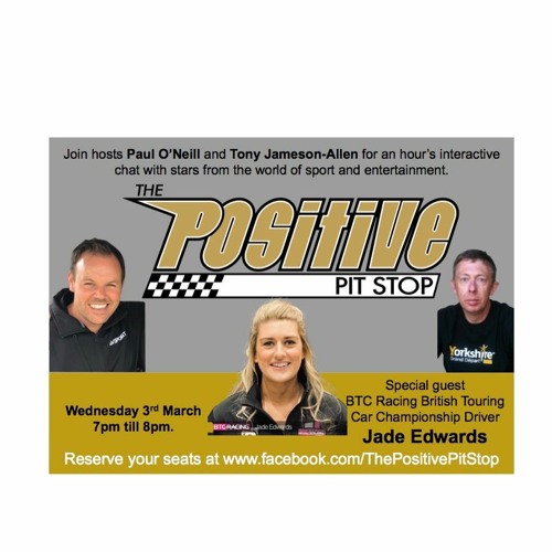 Stream episode The Positive Pit Stop Episode 3 featuring Jade Edwards ...
