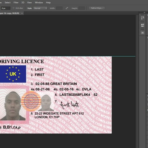 Stream Uk Driving Licence Template Free 24 By Maria Listen Online For