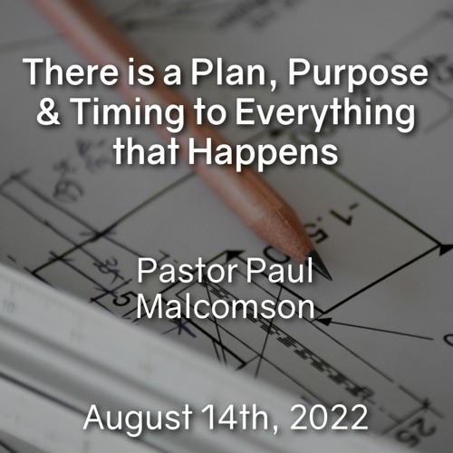 Stream There is a Plan, Purpose and Timing to Everything that Happens ...