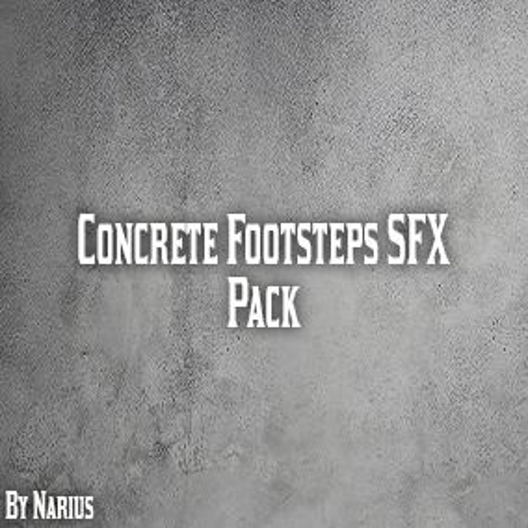 Stream Concrete Footsteps SFX Pack (Preview) by Narius | Listen online for free on SoundCloud