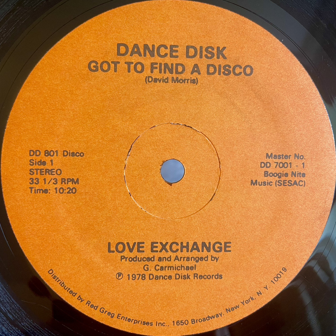 Stream A1 - Love Exchange - Got To Find A Disco (Long Mix) by Ricky ...