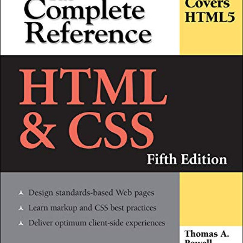Stream View EBOOK 📩 HTML & CSS: The Complete Reference, Fifth Edition ...
