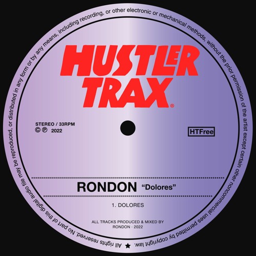 Rondon - Dolores [Free Download] by Hustler Trax - Free download on ToneDen