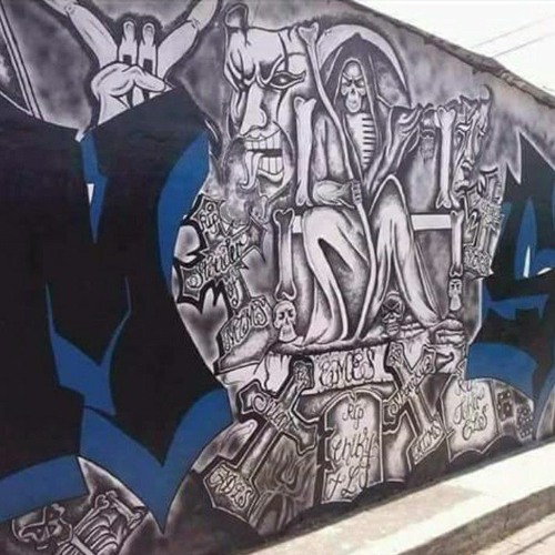 Mara Salvatrucha Graffiti