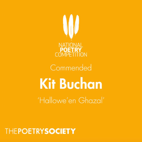 Stream Kit Buchan reads 'Hallowe'en Ghazal' | National Poetry ...