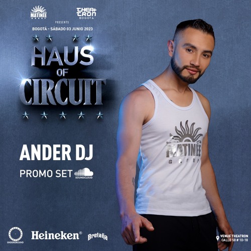 Stream Matinee HAUS OF CIRCUIT Promo Set DJ ANDER THEATRON 3 Jun 2023 ... Stream Matinee HAUS OF CIRCUIT Promo Set DJ ANDER THEATRON 3 Jun 2023 ...