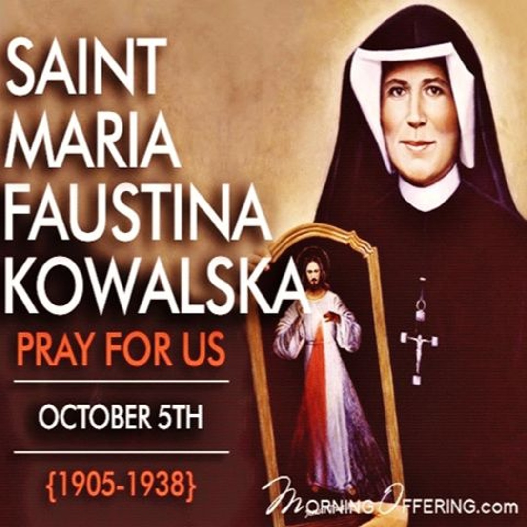 Stream Divine Mercy Message For October 5, 2022 (Feast Day of ﻿ Saint ...