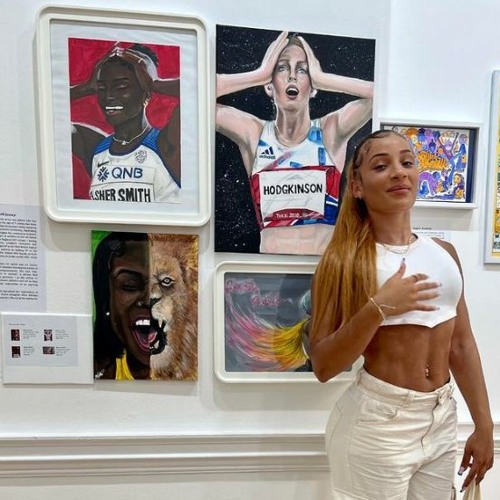 Stream #39: Unique athlete art exhibition includes multi-talented ...