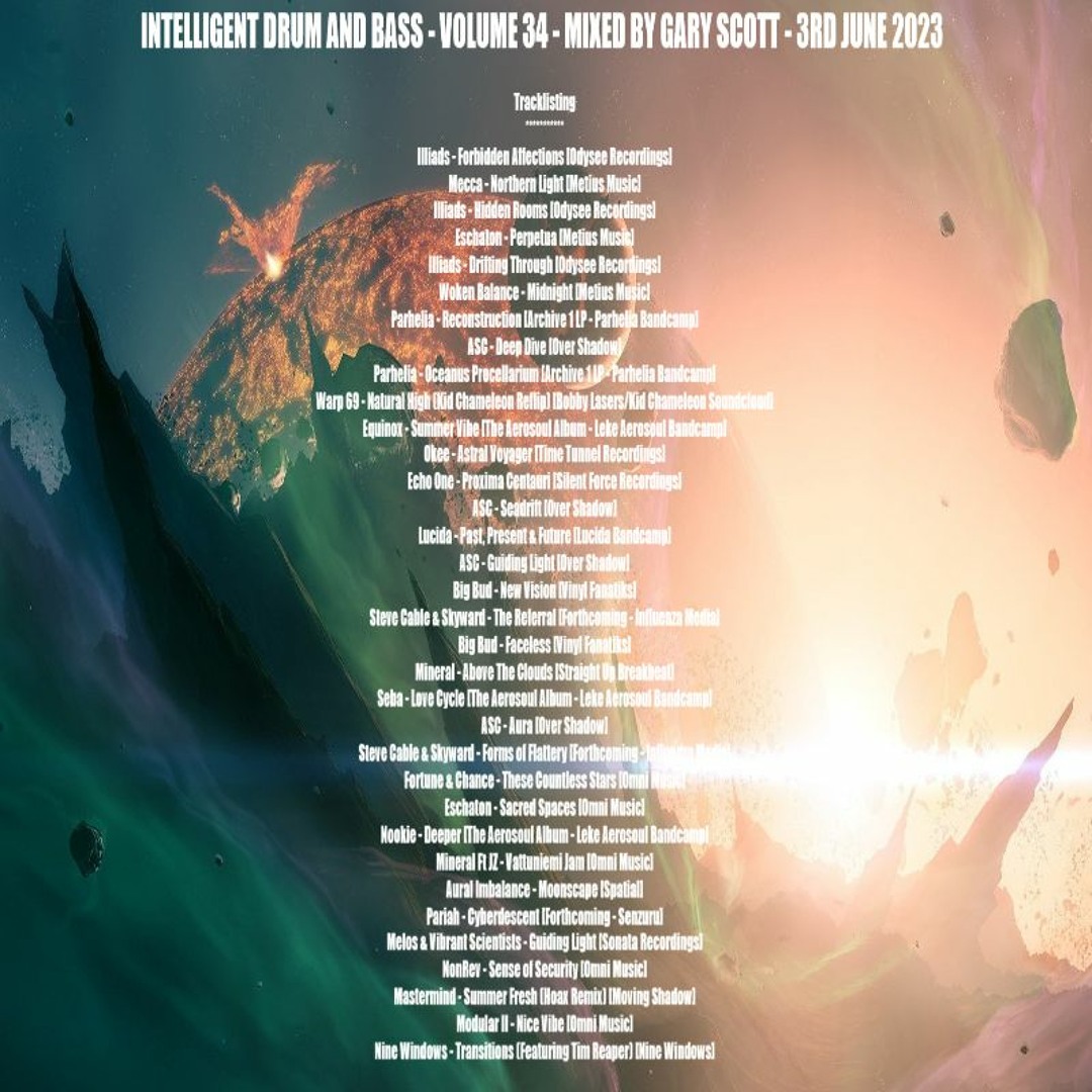Stream Intelligent Drum and Bass 34 (1995-2023) - Mixed By Gary Scott ...