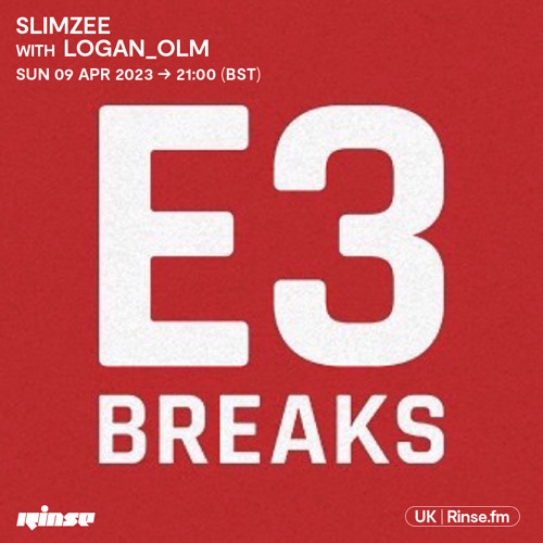 Stream Slimzee with Logan_olm - 09 April 2023 by Rinse FM | Listen ...