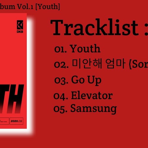 Stream AGUST D 2814 | Listen to DKB - YOUTH Full Mini Album. playlist online for free on SoundCloud