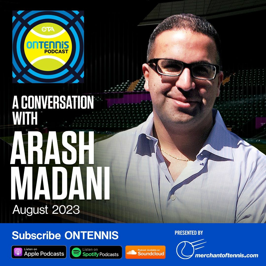 Stream episode Interview with Arash Madani by ONTENNIS podcast | Listen online for free on ...