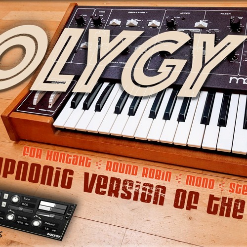 Moog Prodigy Bass samples for Kontakt (four sample sets included!)