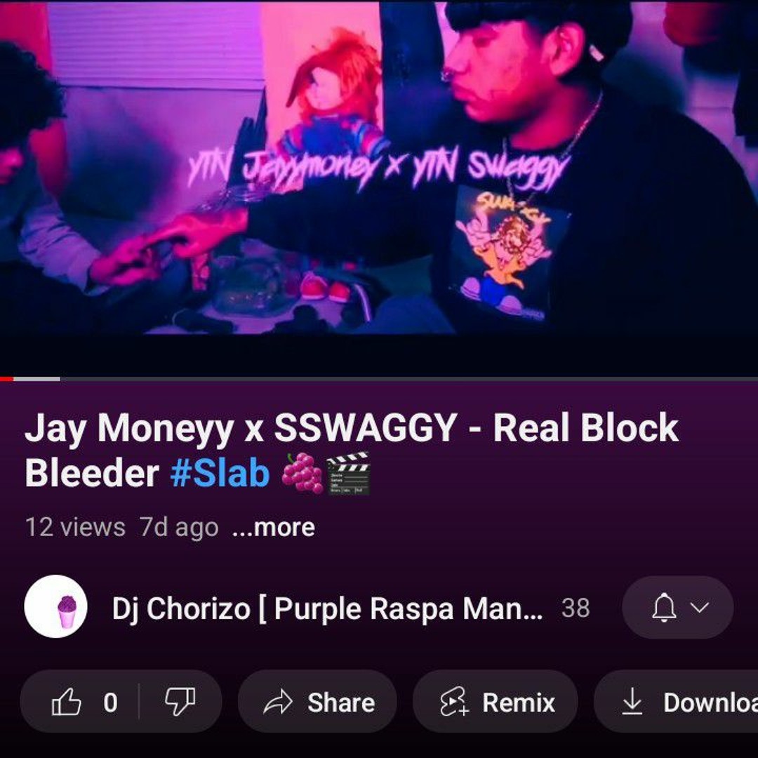 Stream Jay Moneyy x SSWAGGY - Real Block Bleeder #Slab 🍇🎬 by Dj Chorizo ...