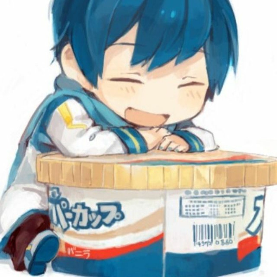 Vocaloid Kaito Chibi Ice Cream KAITO (VOCALOID) Image By Terumii