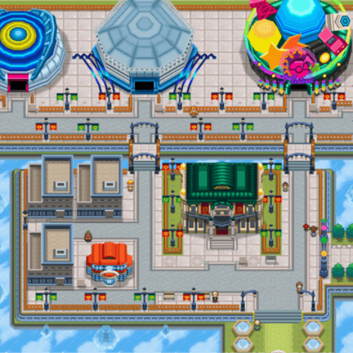 Nimbasa City Pokemon Background