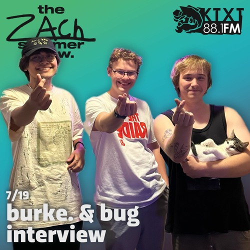 Stream episode The Zach Summer Show (7/19/23): The Burke. & Bug Interview by zachsorr podcast ...