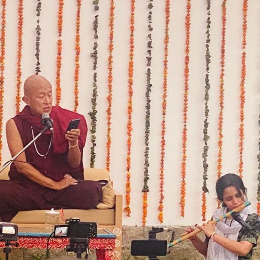 Stream DJKR with Ipsita Mazumder (flute) - Heart Sutra Bir,india 2024 ...