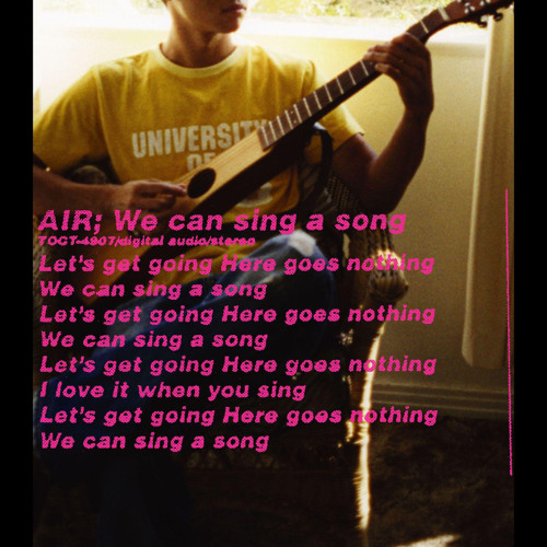 Stream Air | Listen to We Can Sing A Song playlist online for free on ...