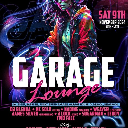 Stream James Silver Live for Garage Lounge - 9th November 2024.mp3 by ...