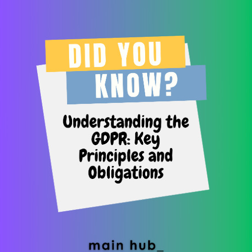 Stream Understanding the GDPR_ Key Principles and Obligations by main ...