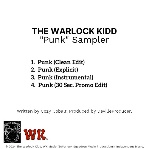 Stream The Warlock Kidd | Listen to Punk (Single Sampler) playlist ...