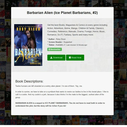 Stream [PDF] Barbarian Alien (Ice Planet Barbarians #2) by Ruby Dixon ...