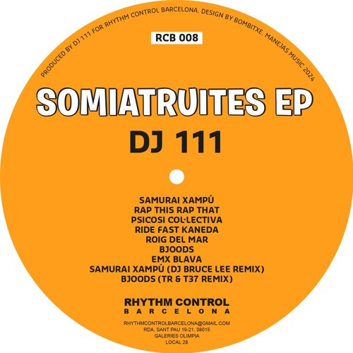 Stream DJ 111 "Samurai Xampú" (DJ Bruce Lee Remix) RCB008 Snippet by DJ ...