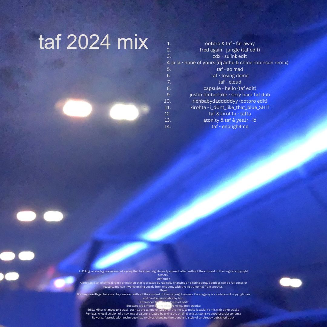 Stream taf 2024 mix by taf | Listen online for free on SoundCloud