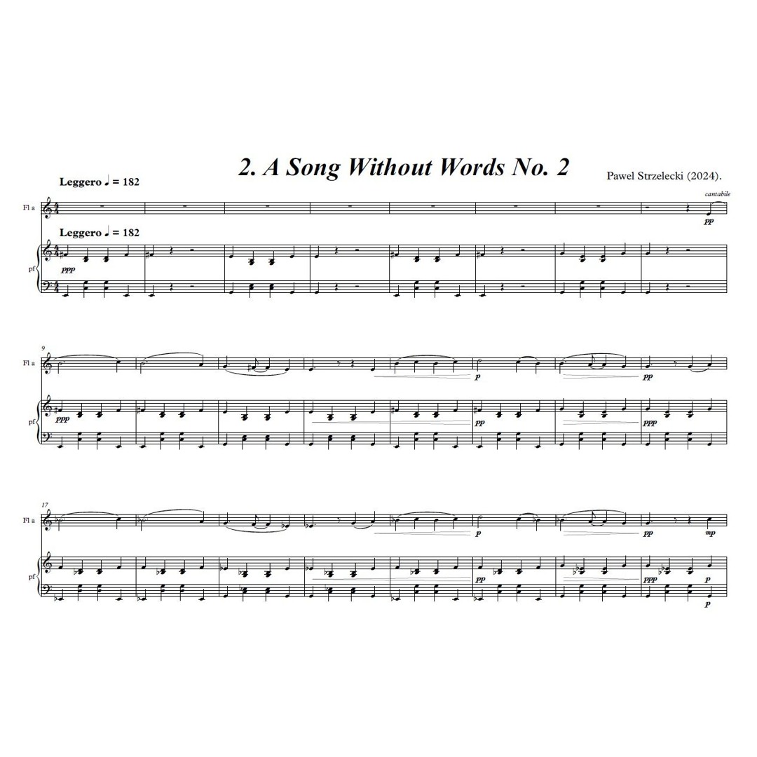 Stream Pawel Strzelecki: 2. A Song Without Words No. 2 [Sonata for Alto ...