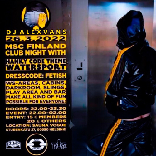 Stream MSC FINLAND - HANKY CODE - WATERSPORTS by DJAlexVanS | Listen online for free on SoundCloud