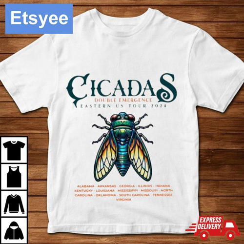 Stream Cicadas Double Emergence Eastern Us Tour 2024 Shirt by goduckoo ... Stream Cicadas Double Emergence Eastern Us Tour 2024 Shirt by goduckoo ...