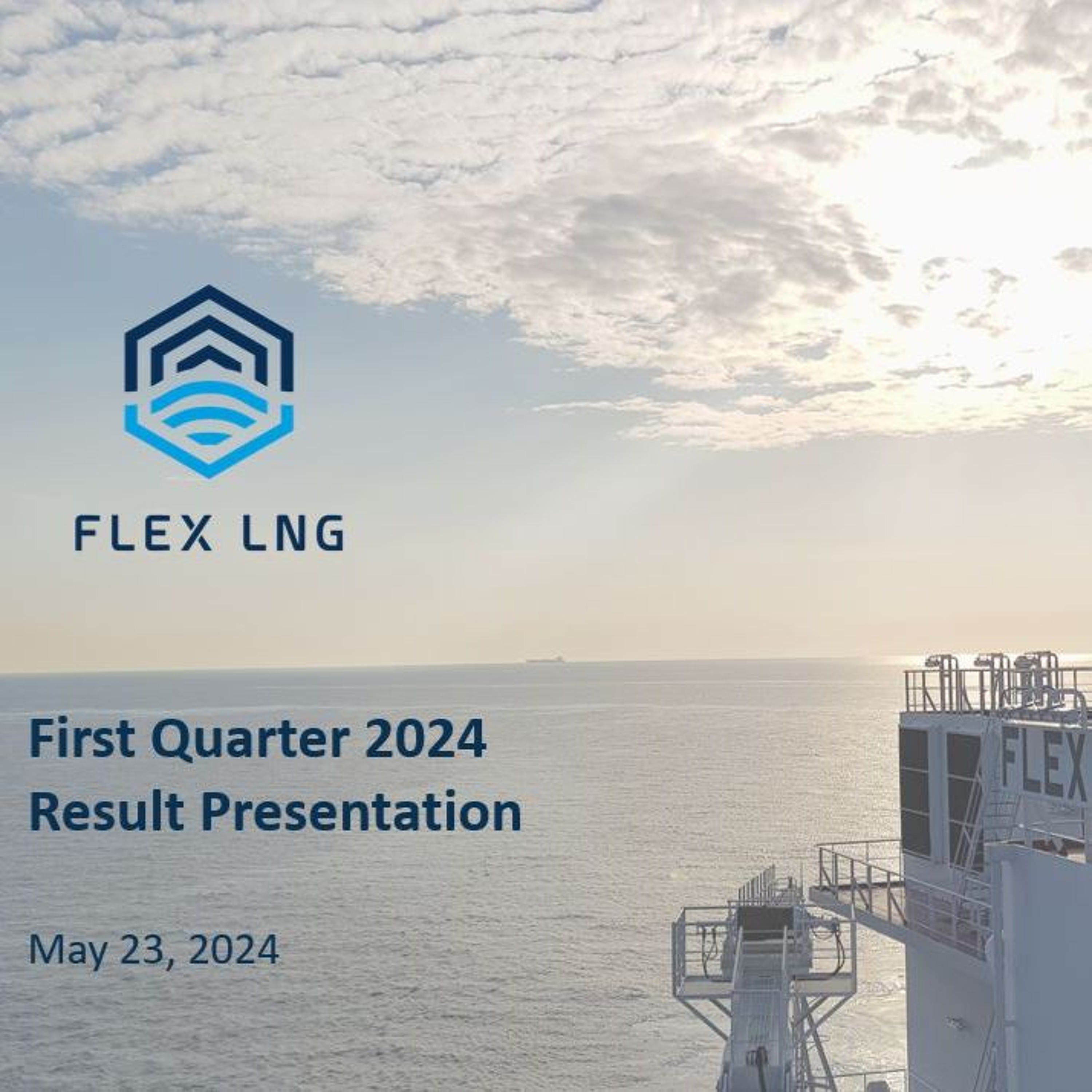 Flex LNG Q1-2024 Earnings Presentation with Q&A – Flex LNG – Podcast – Podtail