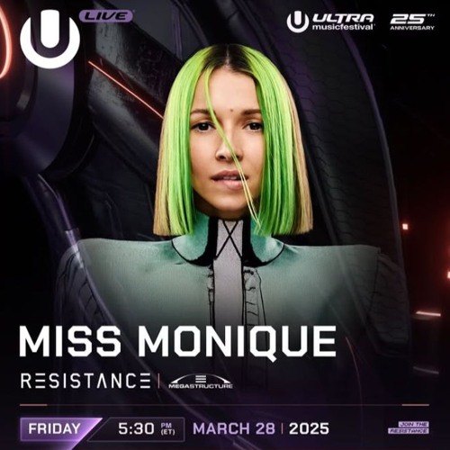 Stream Miss Monique - Live @ Ultra Music Festival 2025 (Miami) #Day1 by ...