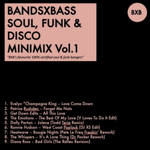 Stream Soul, Funk & Disco Minimix Vol. 1 by BandsxBass | Listen online ...