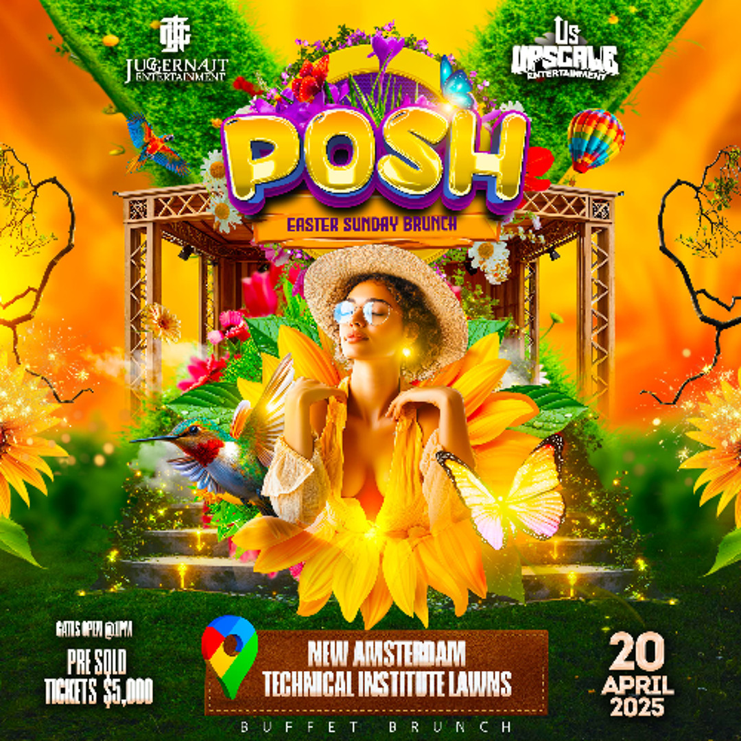 Stream Posh Easter Sunday Brunch 2025 Promo Mixtape by Dj Vybz Official ...