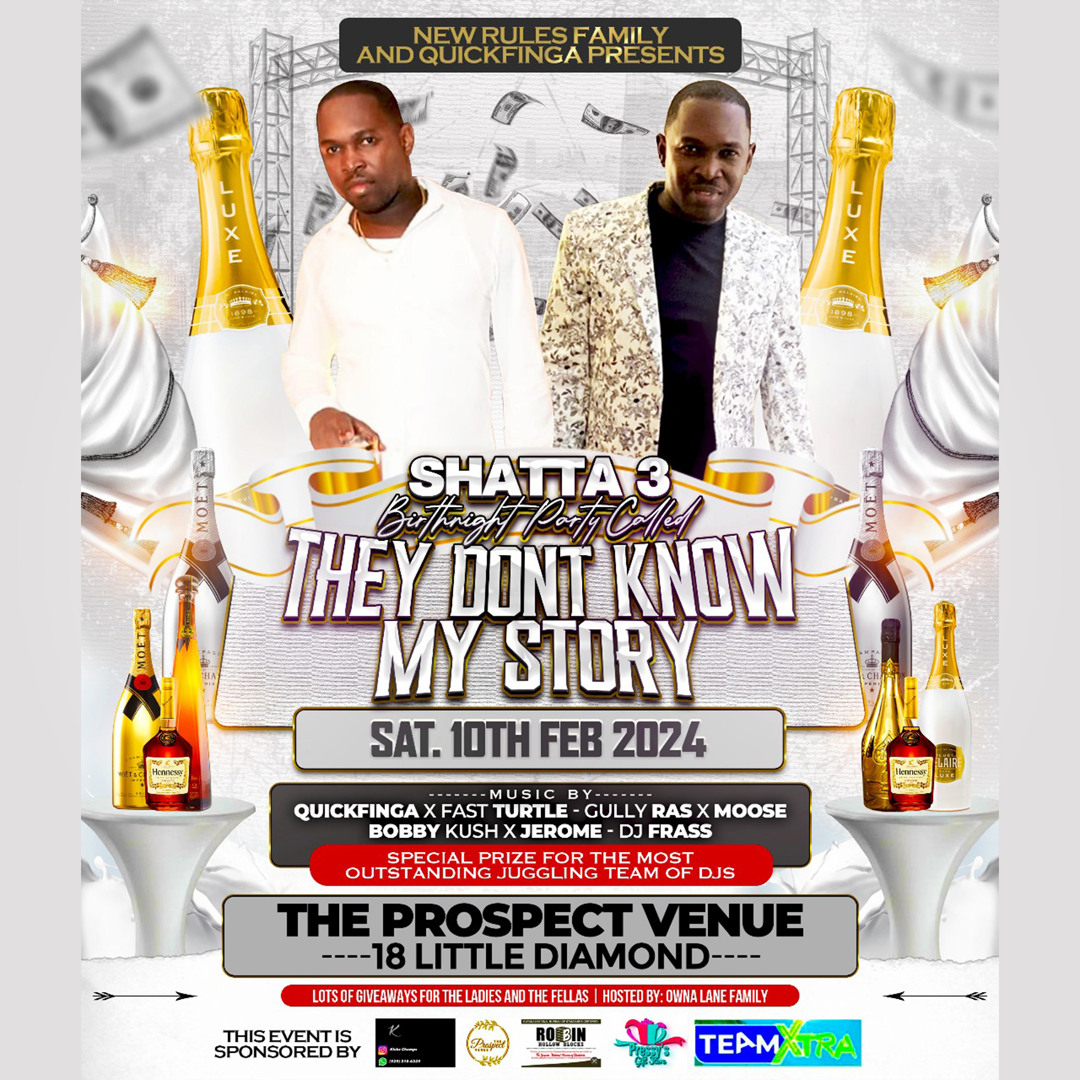 Stream SHATTA 3 BIRTH NIGHT PARTY CALLED THEY DON'T KNOW MY STORY 10TH ...