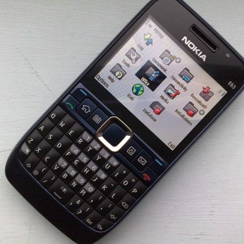 Nokia E63 White