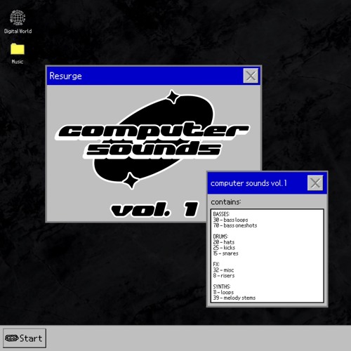 Stream computer sounds vol. 1 (DEMO) by Resurge | Listen online for ...