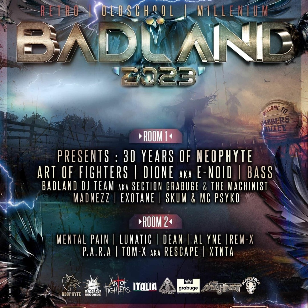 Stream Badland XXI - The Hardcore Reunion - 080423 by Badland | Listen ...